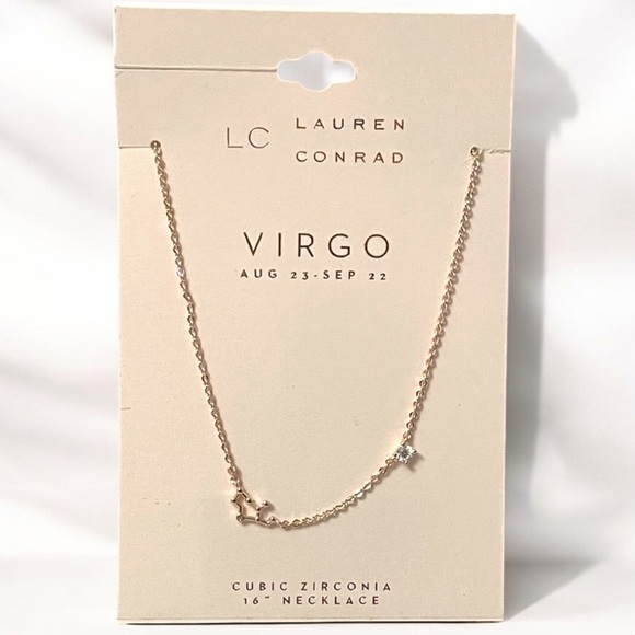 LC Lauren Conrad | Jewelry | Nwt Lc Lauren Conrad Virgo Astrology Star ...